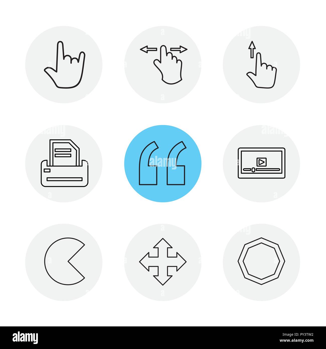 commas , dot , slash , hands , pointer , arrows , directions , signs , ui , user interface ...
