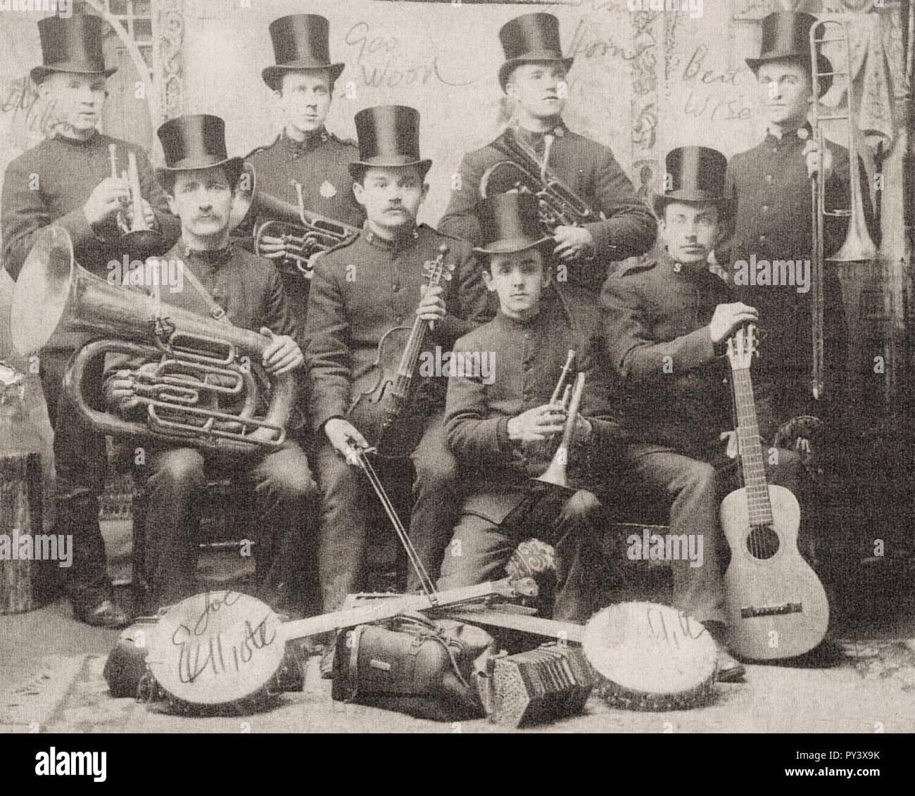 1890s band hi-res stock photography and images - Alamy