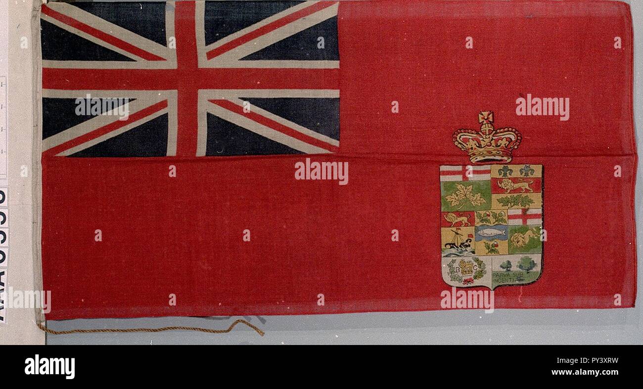 Canadian red ensign hi-res stock photography and images - Alamy