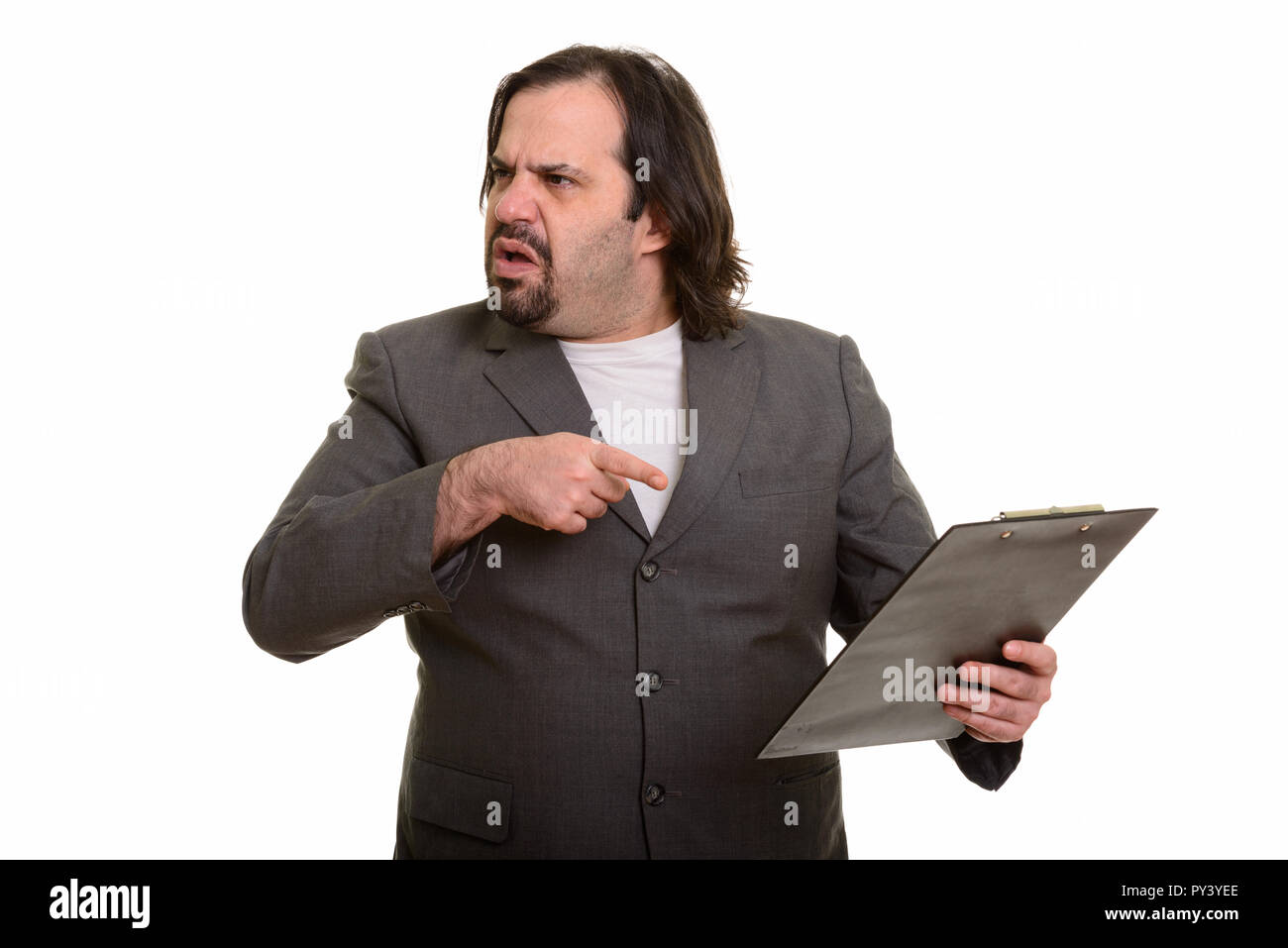 Angry pointing hi-res stock photography and images - Alamy