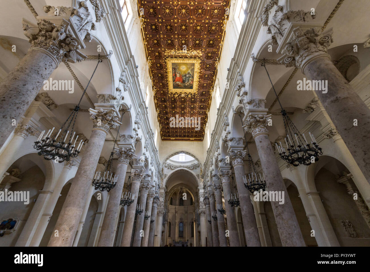 Inside the basilica of santa croce hi-res stock photography and images ...
