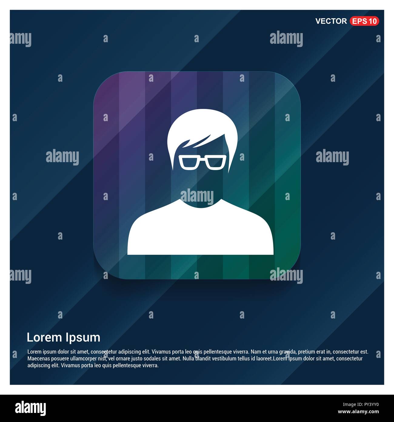 Male User Icon Stock Vector Image & Art - Alamy