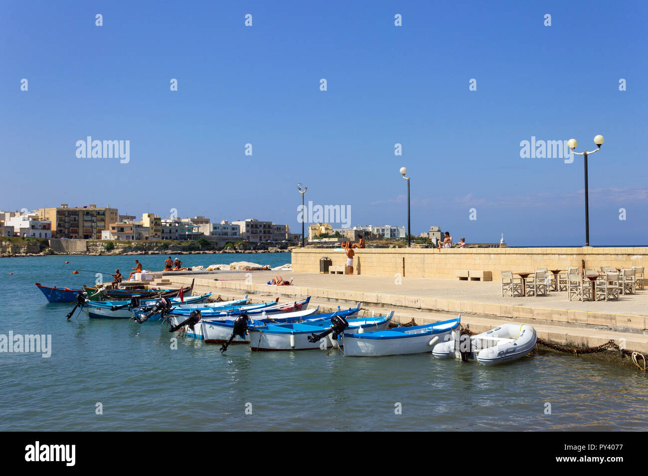 Otranto port hi-res stock photography and images - Alamy