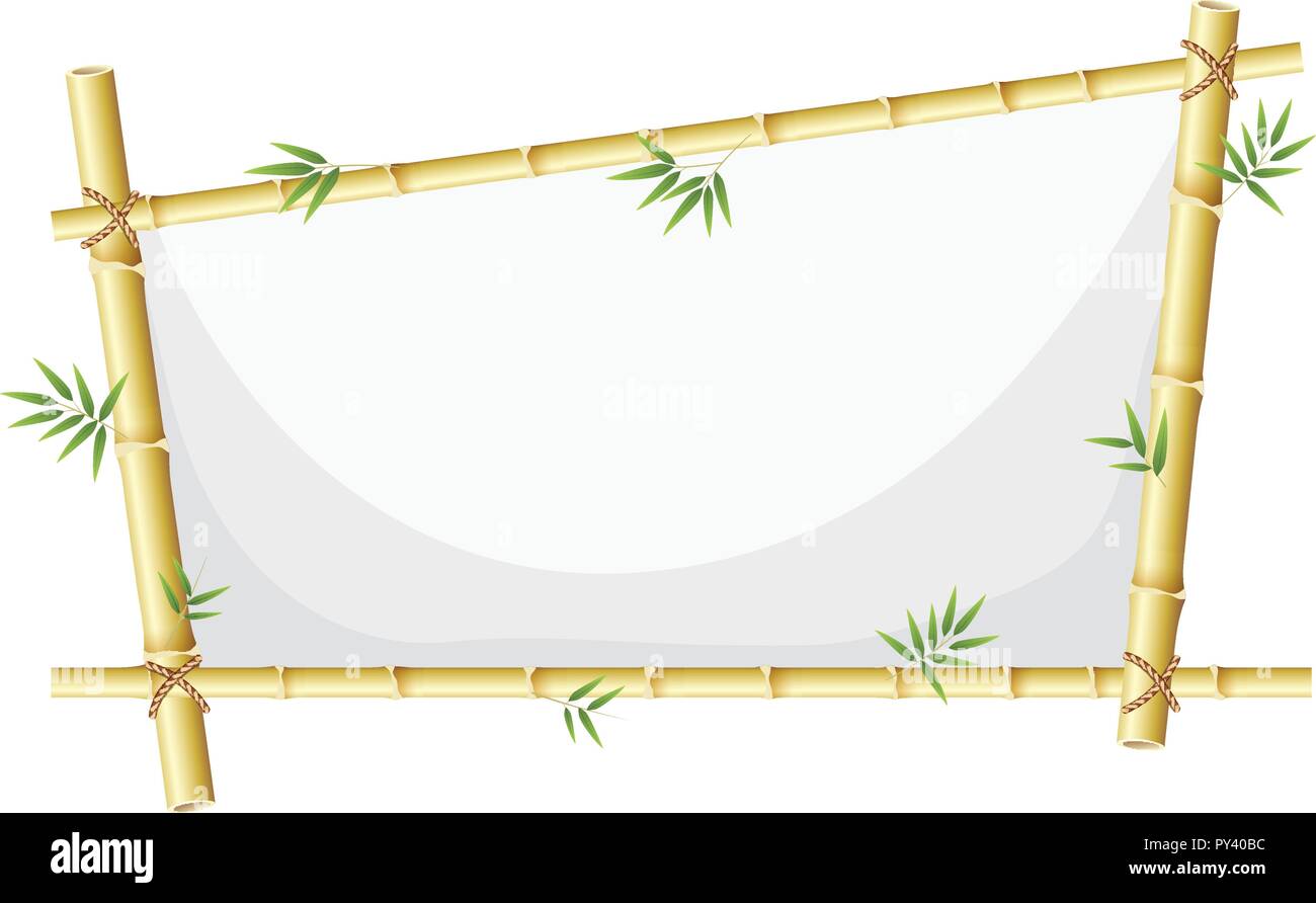 Bamboo frame clipart hi-res stock photography and images - Alamy
