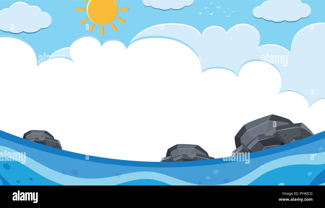 Day scenic view Stock Vector Images - Alamy