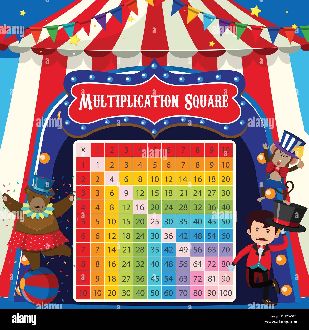 Math Fair Stock Vector Images - Alamy