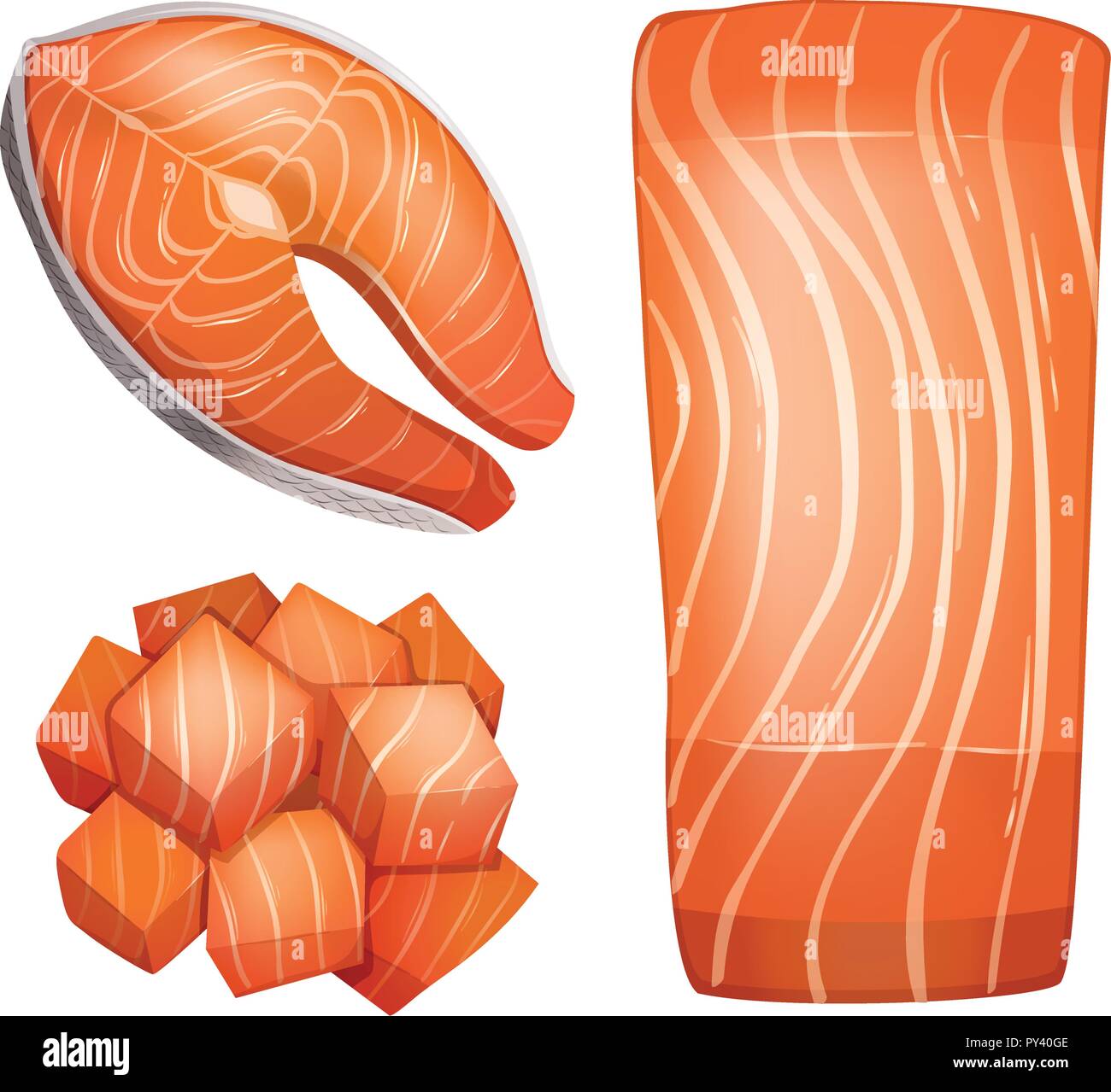 Salmon Fillet Clipart