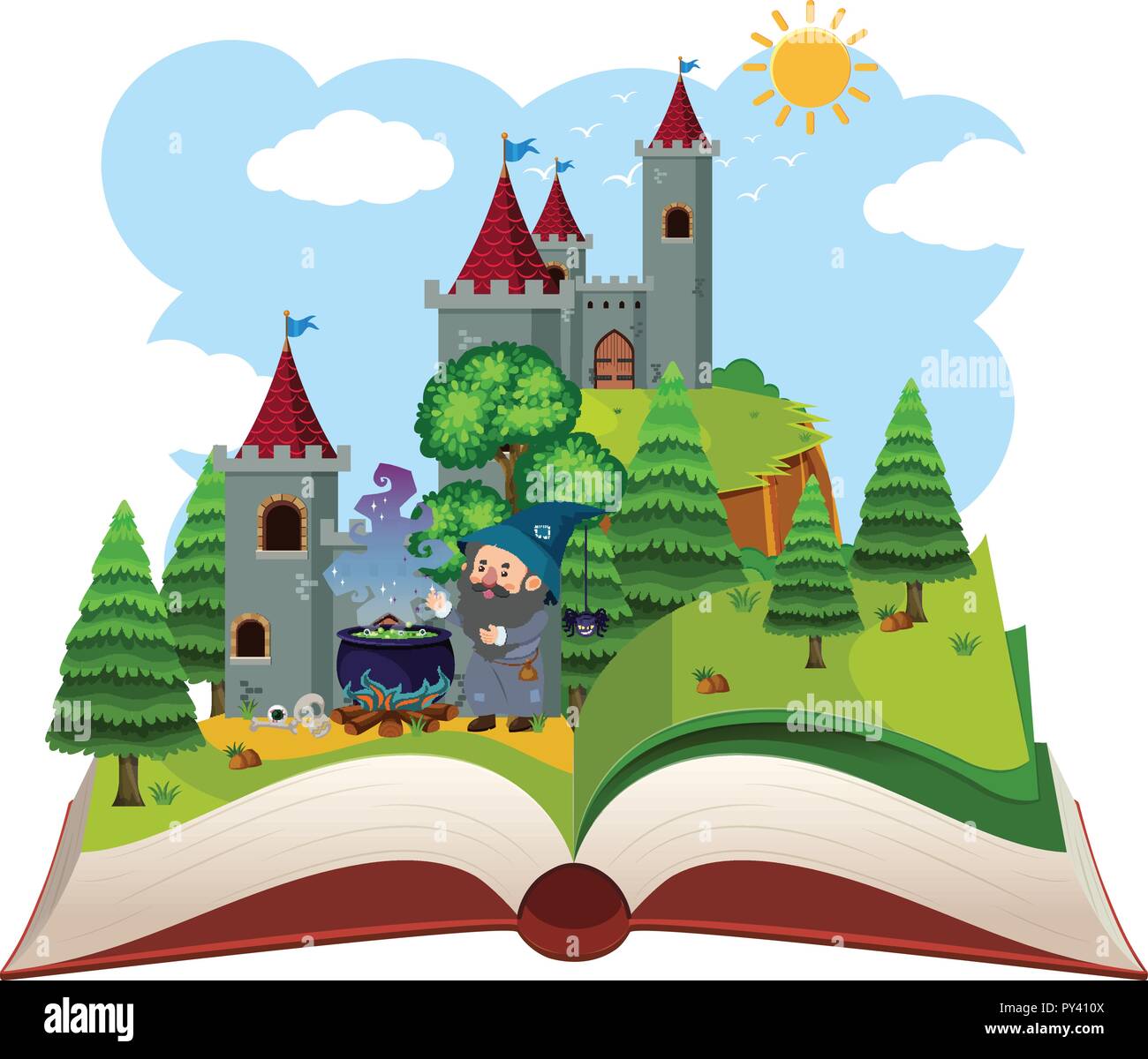 Fairy Tale Book Clipart
