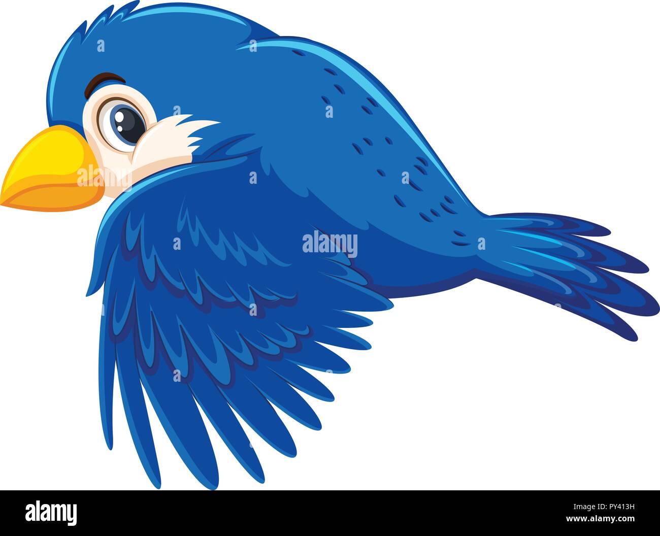 Bird Soaring Clipart