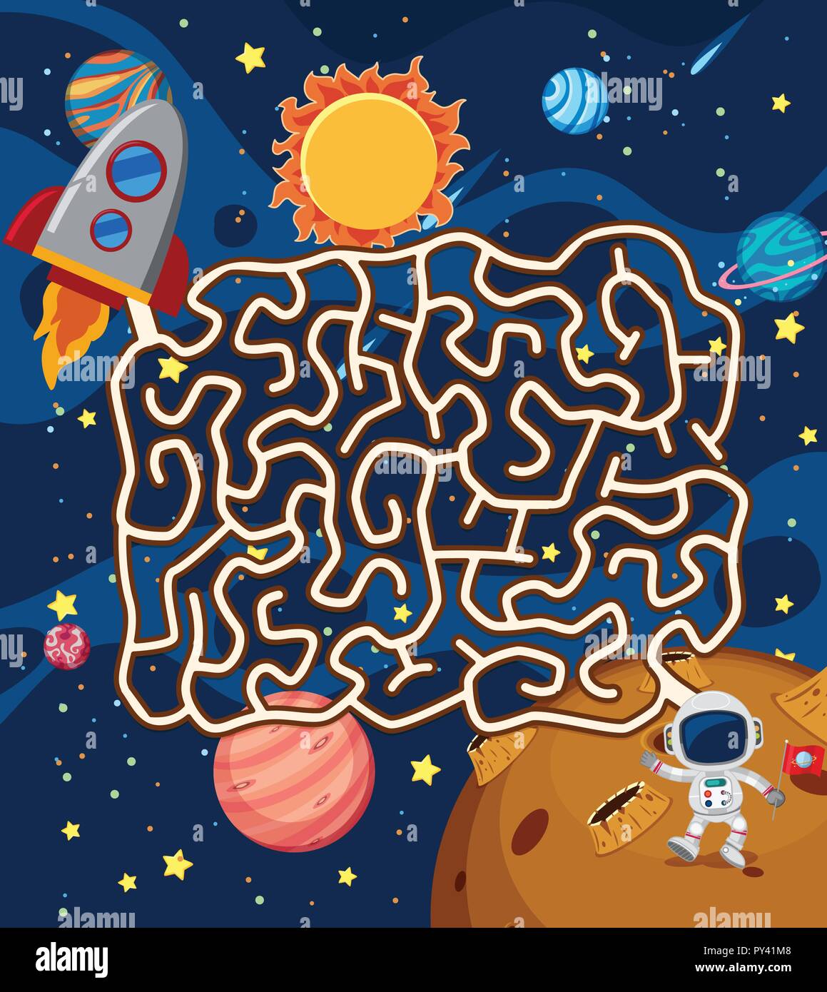 Astronaut Maze