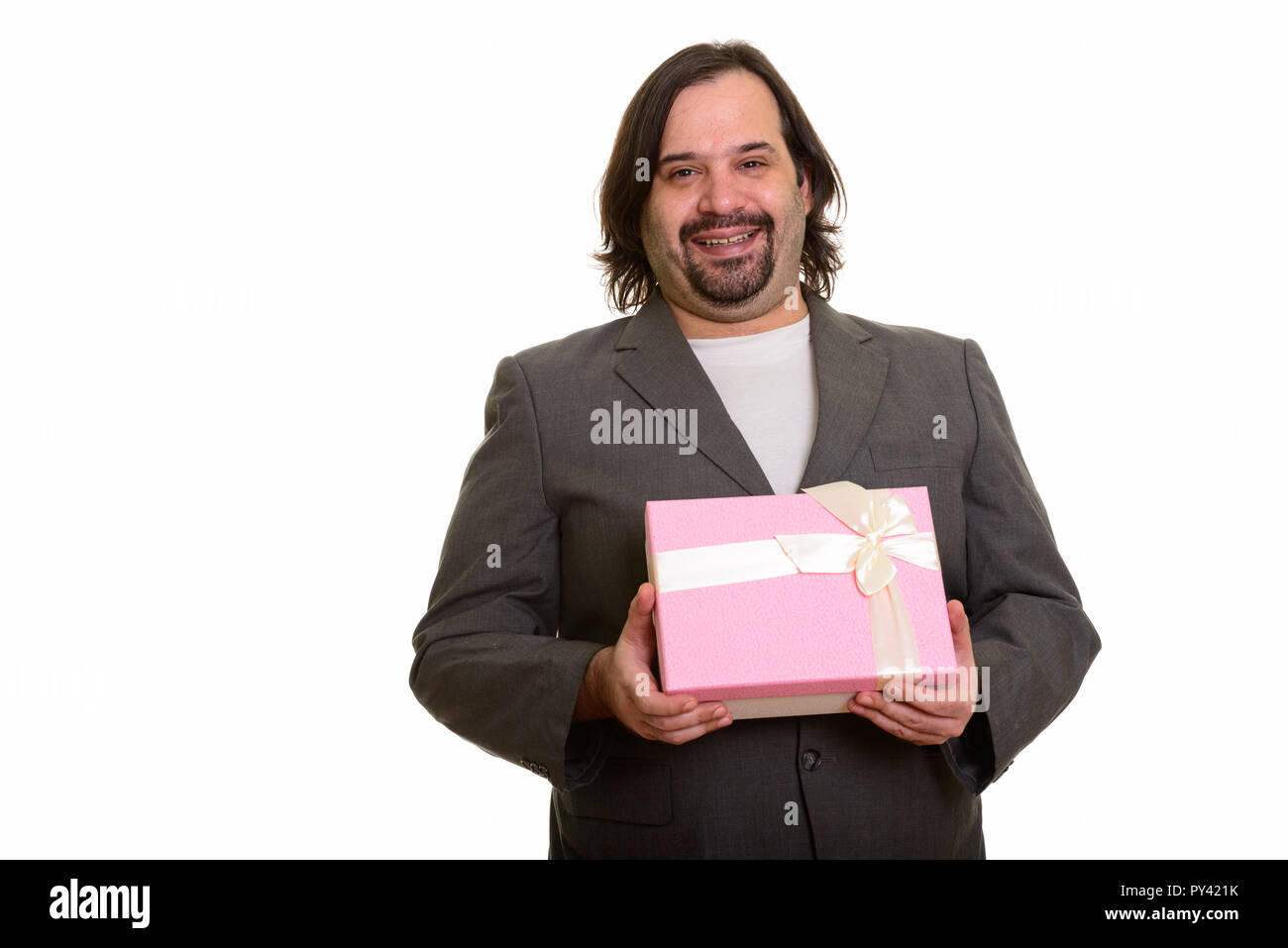 Fat man surprise hi-res stock photography and images - Alamy