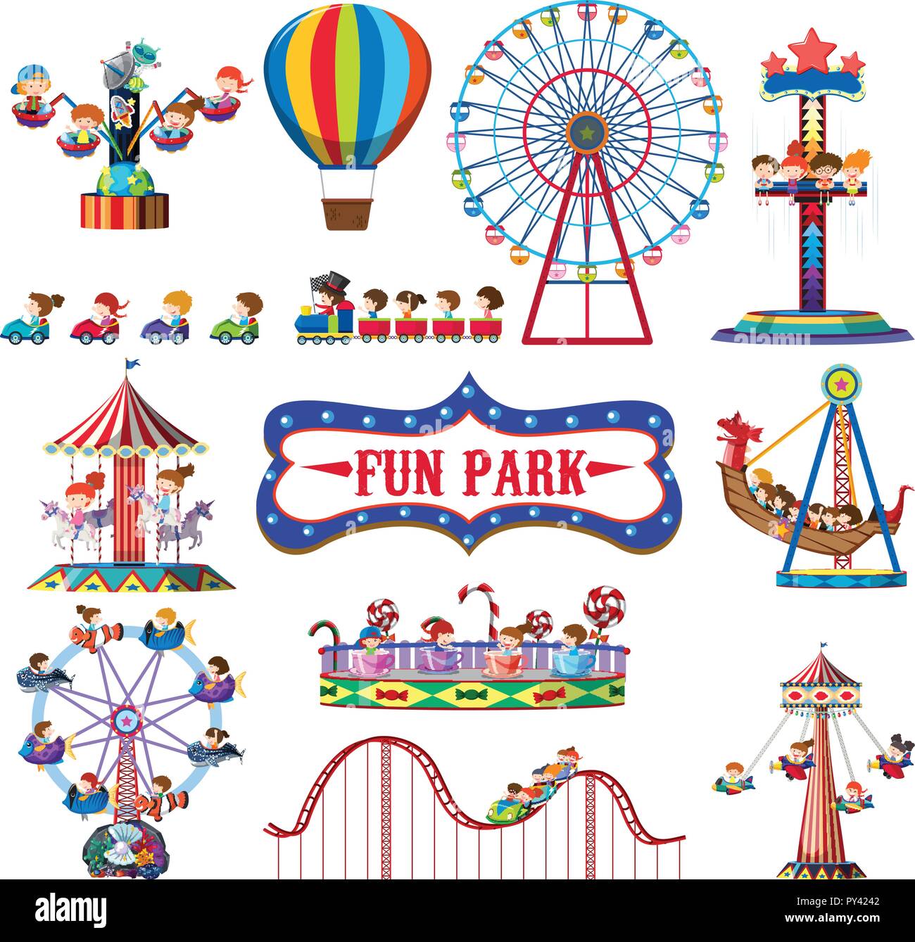 Carnival Ride Vector