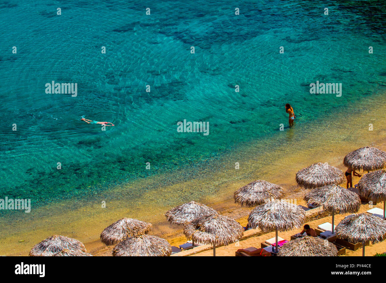 Agios pavlos lindos hi-res stock photography and images - Alamy