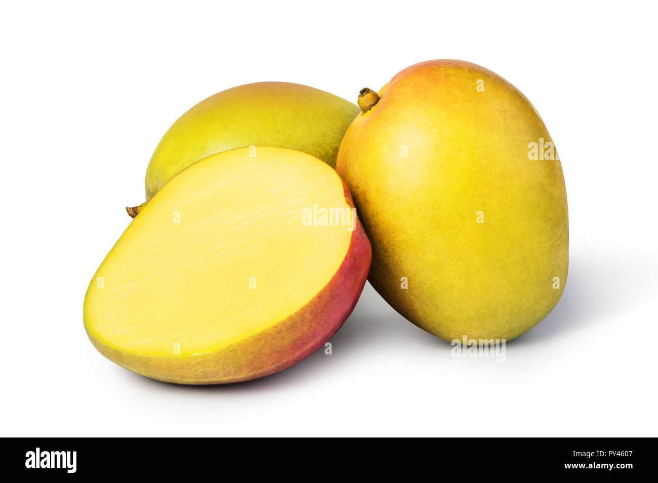 Mango isolated on white background Stock Photo - Alamy
