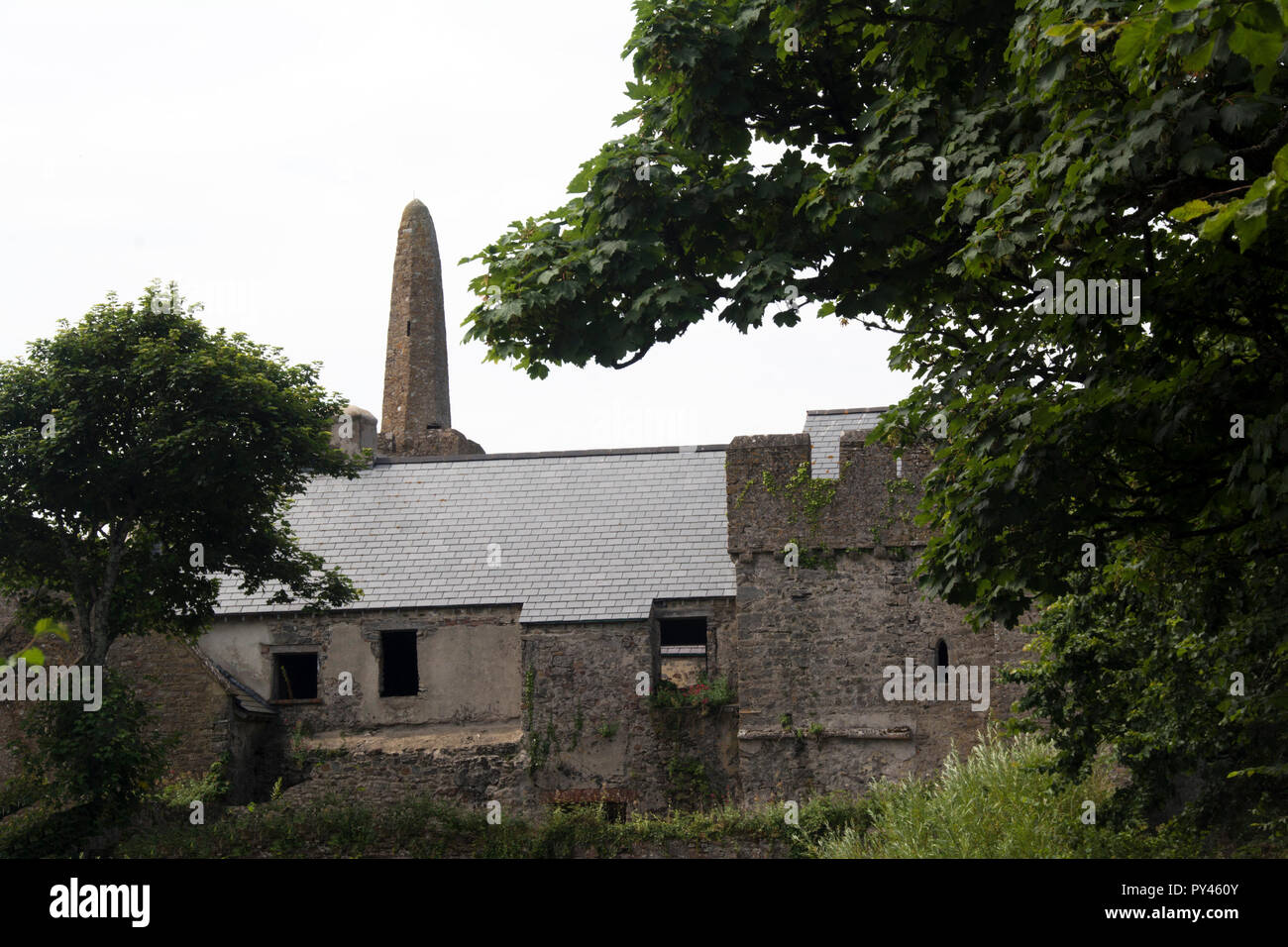 Caldey island priory hi-res stock photography and images - Alamy
