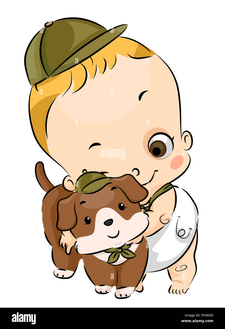 Vector Illustration Boy Scout Cartoon High Resolution Stock Photography ...