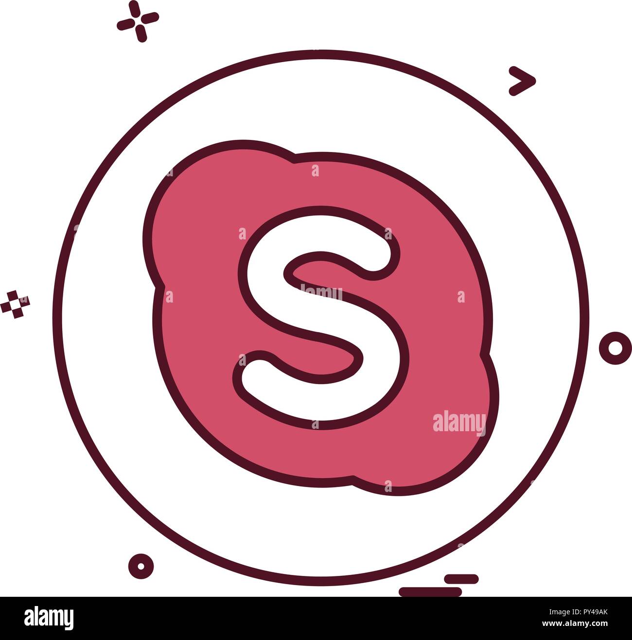 Skype Icon Vector