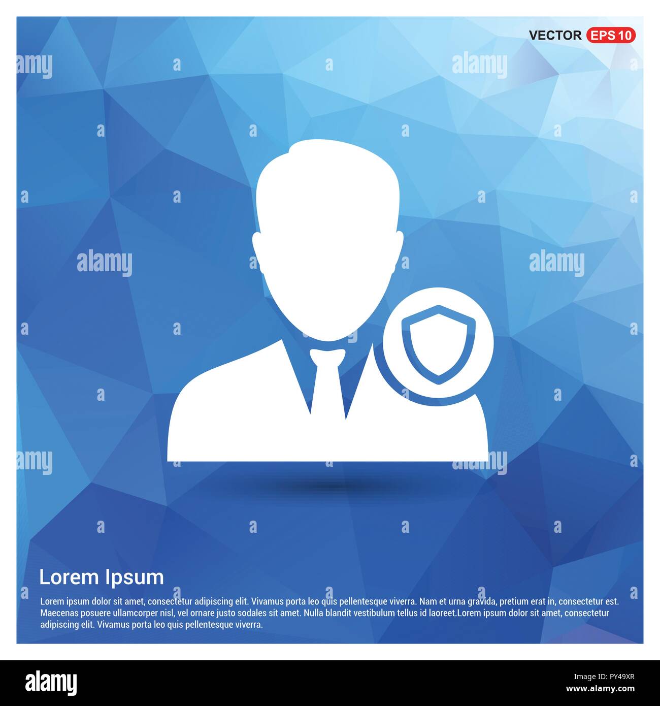 Protected user icon Stock Vector Image & Art - Alamy