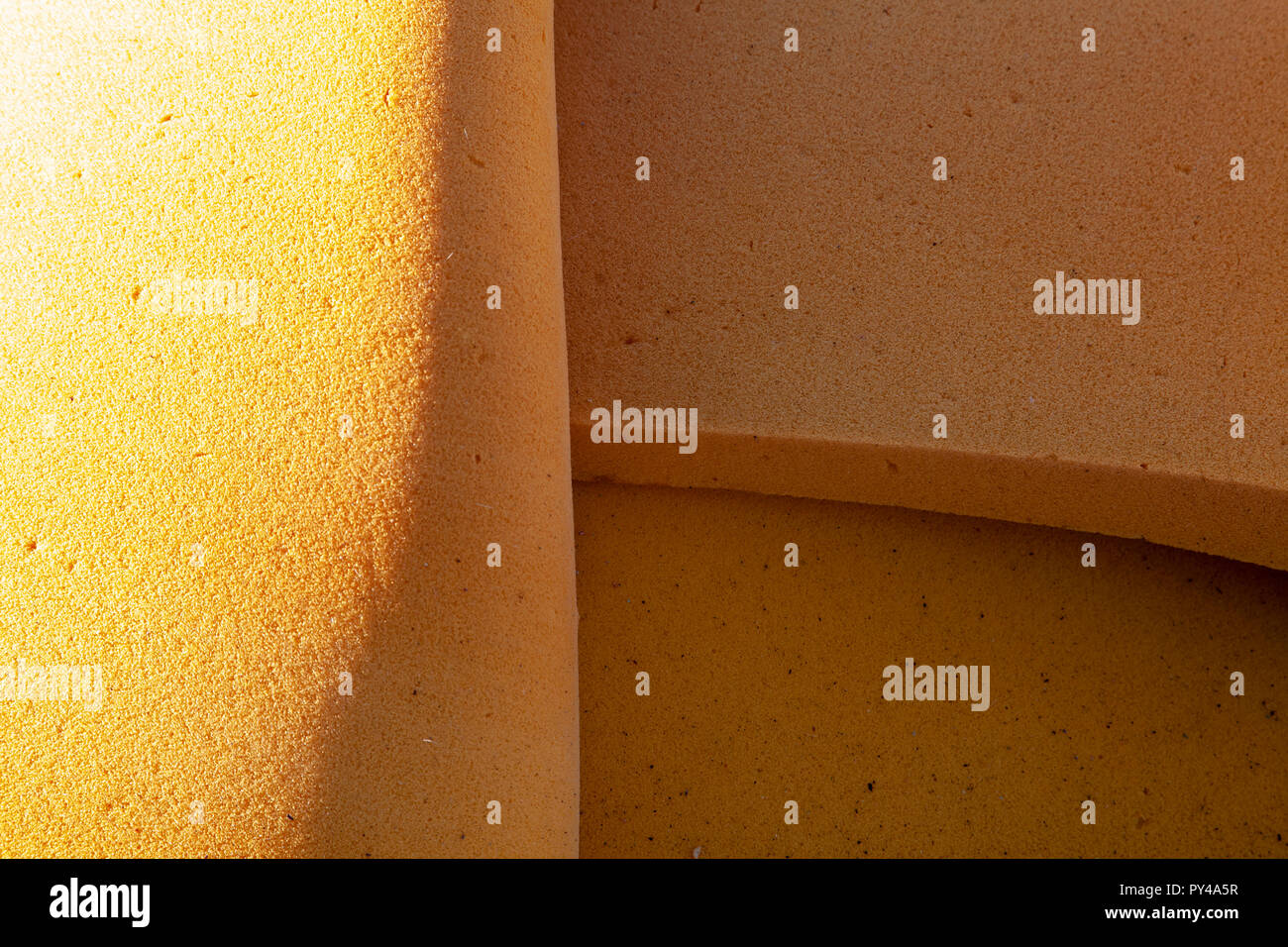 Texture of yellow sponge hi-res stock photography and images - Alamy
