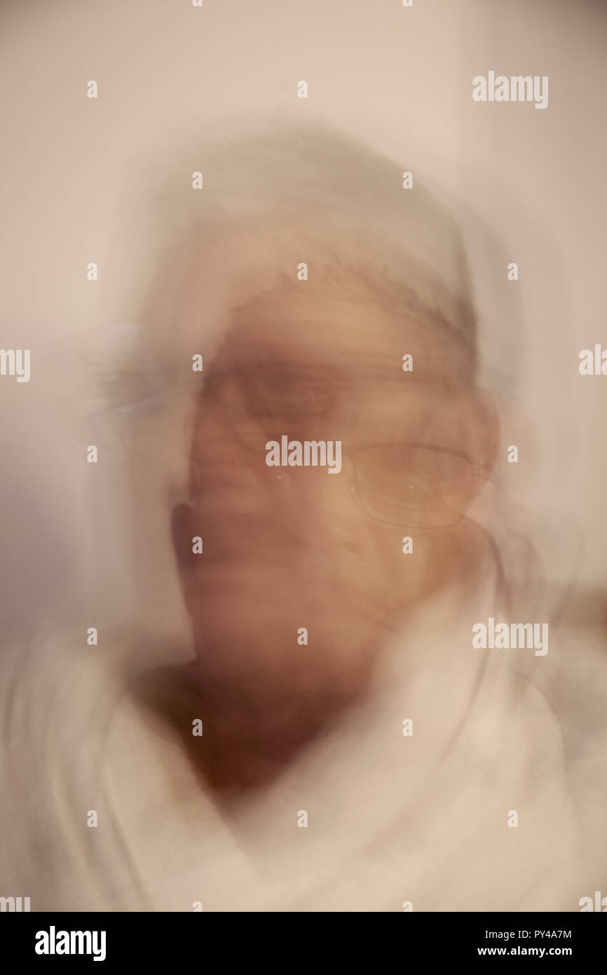 Blurry man face hi-res stock photography and images - Alamy