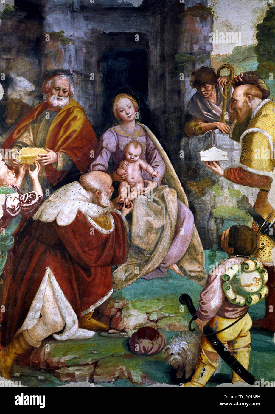 Triptych adoration magi hi-res stock photography and images - Alamy