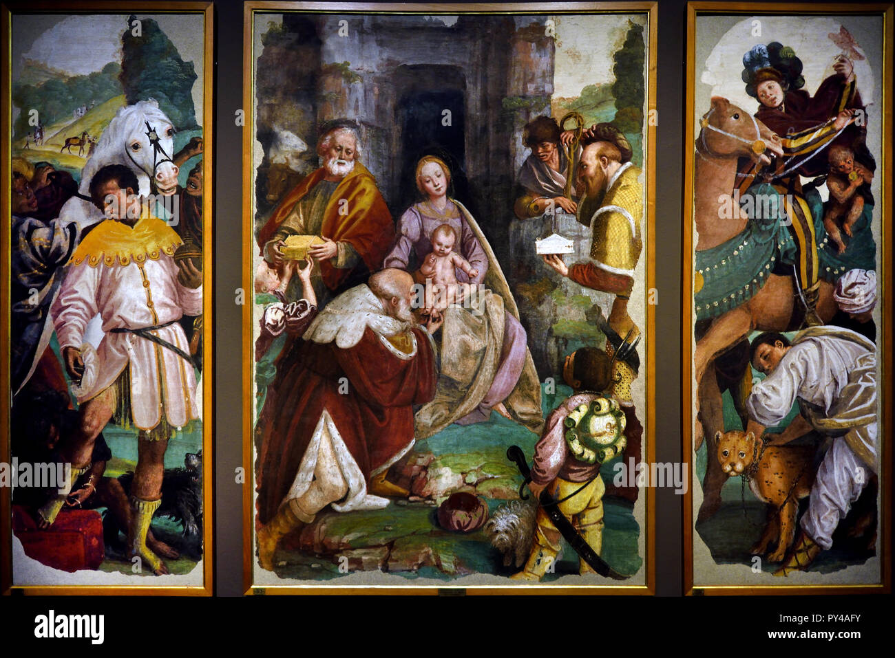 Triptych Of The Adoration Of The Magi High Resolution Stock Photography and Images - Alamy