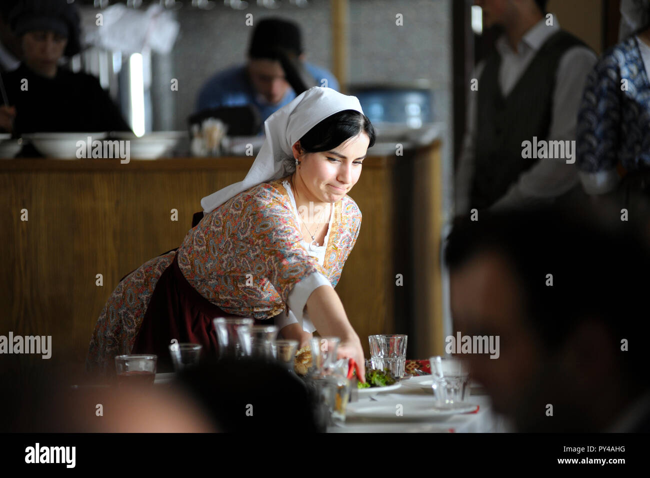 Turkish waiter in traditional dress hi-res stock photography and images ...