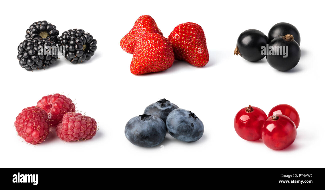 Berries set hi-res stock photography and images - Alamy
