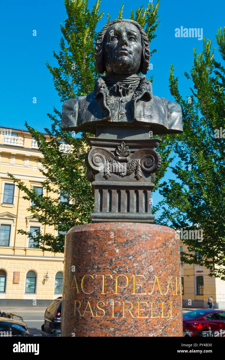 Bartolomeo Rastrelli, one of the great architects of the city ...