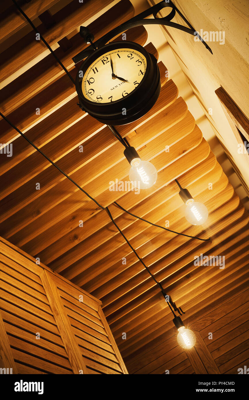 Details of light decoration in small apartment Stock Photo - Alamy