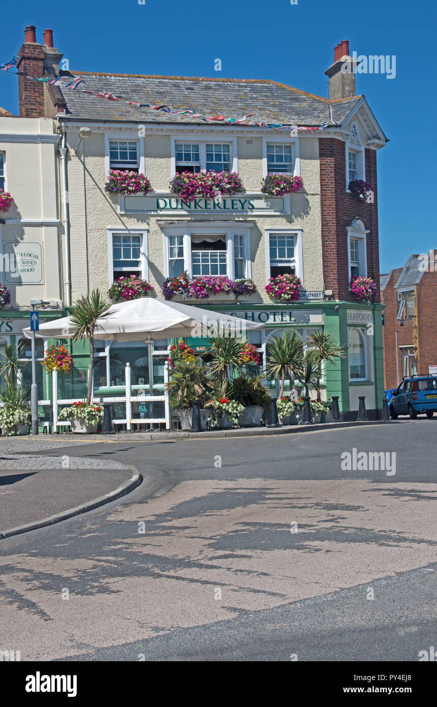 Dunkerleys restaurant hotel deal kent hi-res stock photography and ...