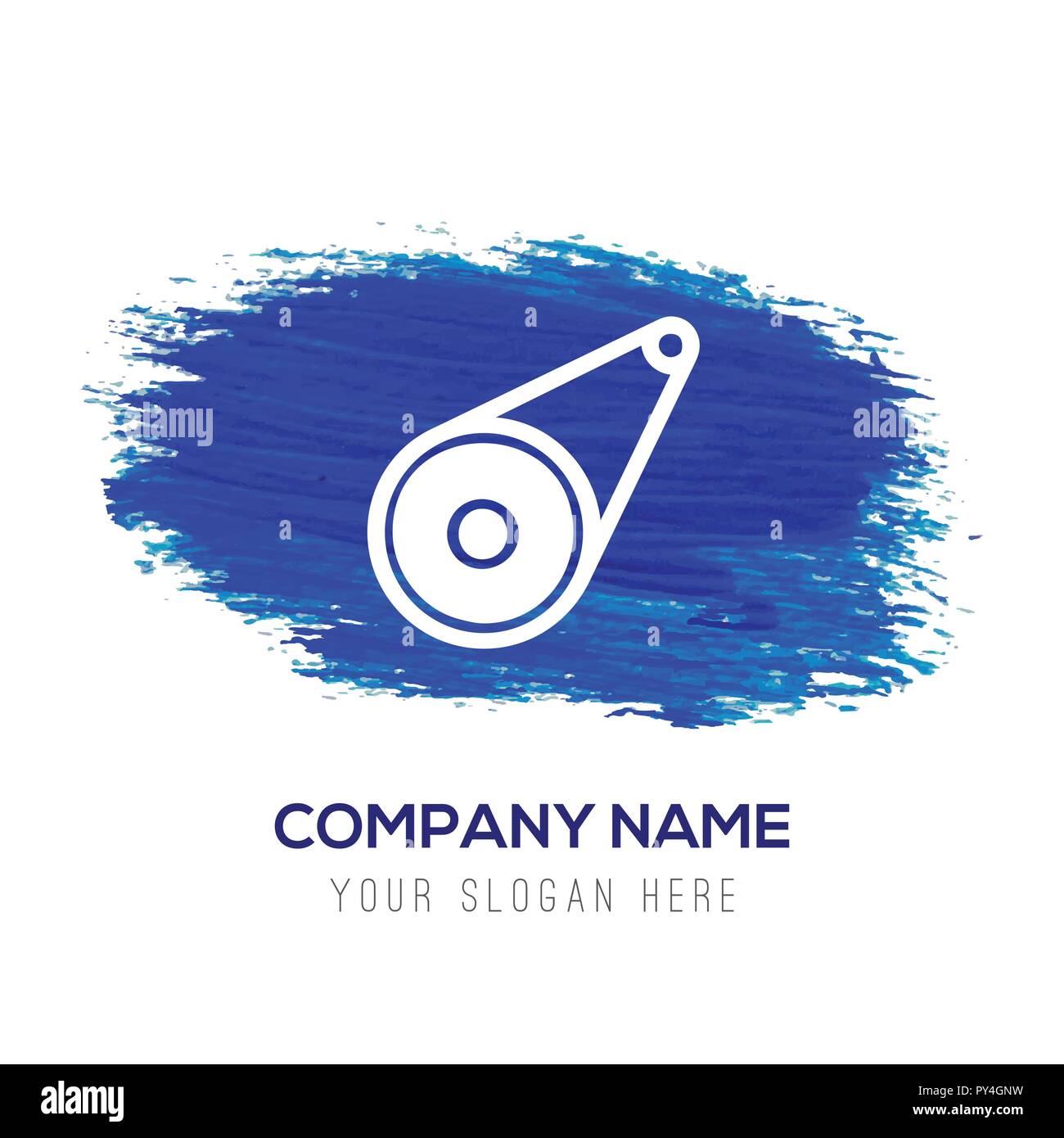 Timing Belt - Blue watercolor background Stock Vector Image & Art - Alamy