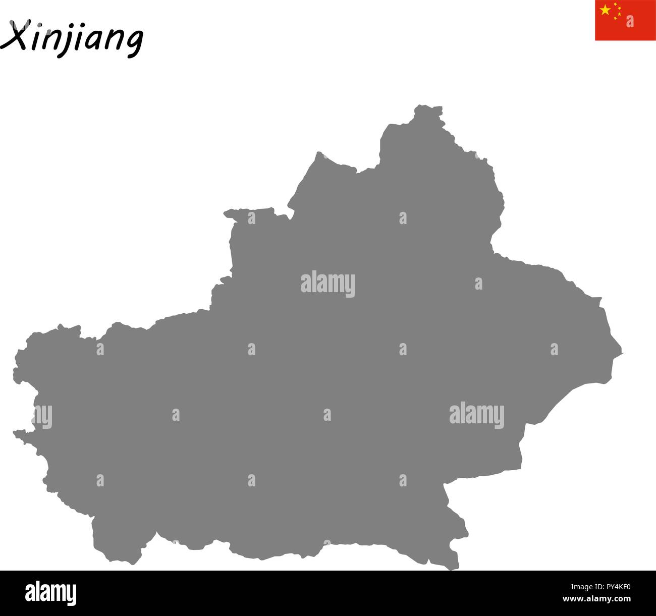 Xinjiang Maps Map Of Xinjiang China Xinjiang Province