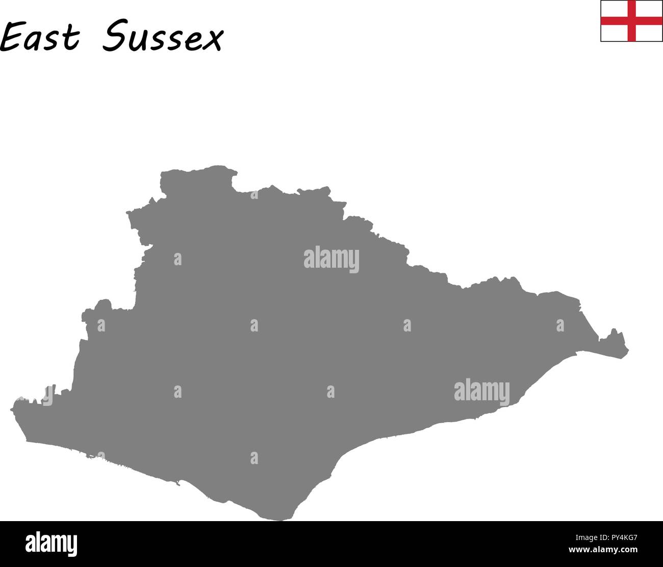 East Sussex Stock Vector Images Alamy
