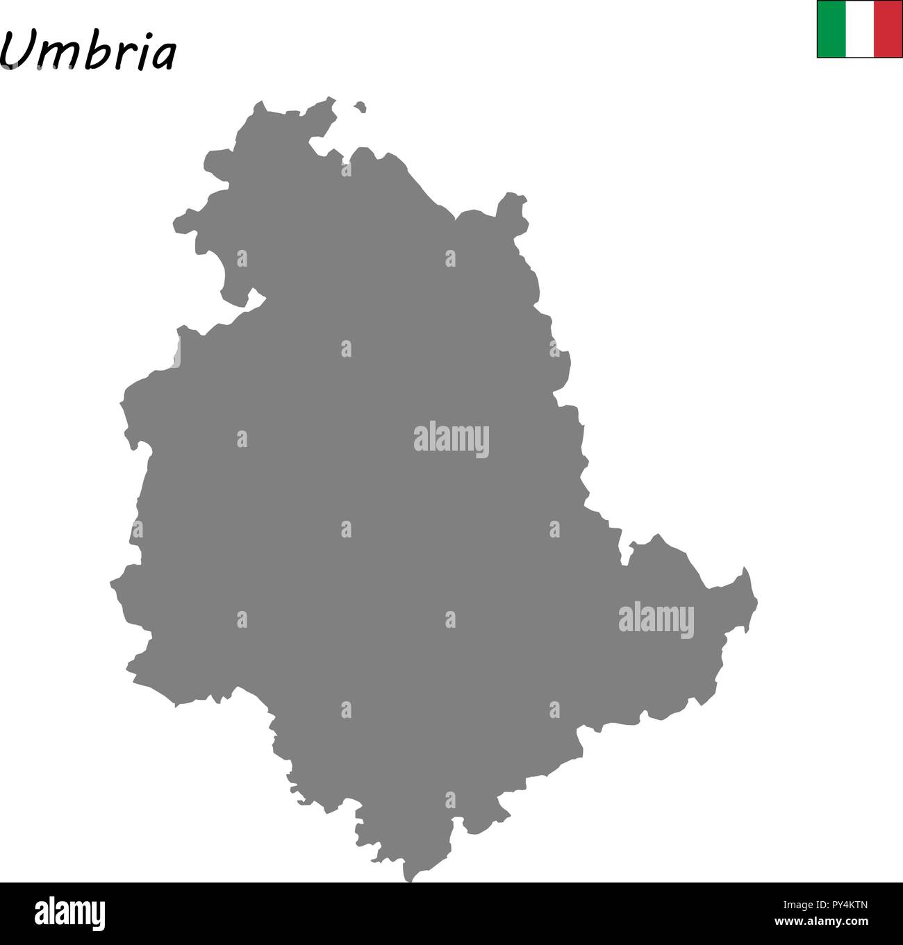 Map Of Umbria High Resolution Stock Photography and Images - Alamy