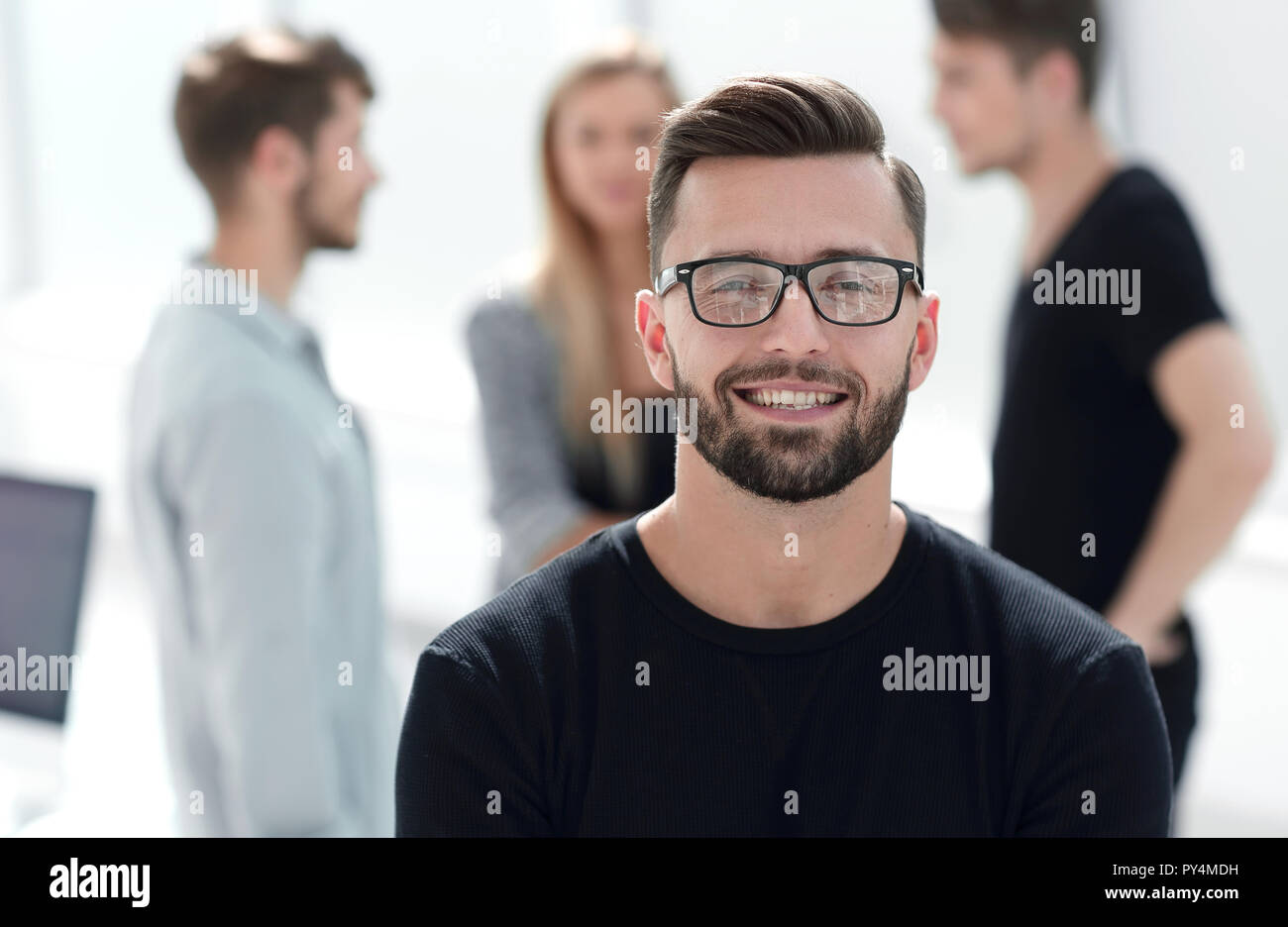 Group of human put their hands together Stock Photo - Alamy
