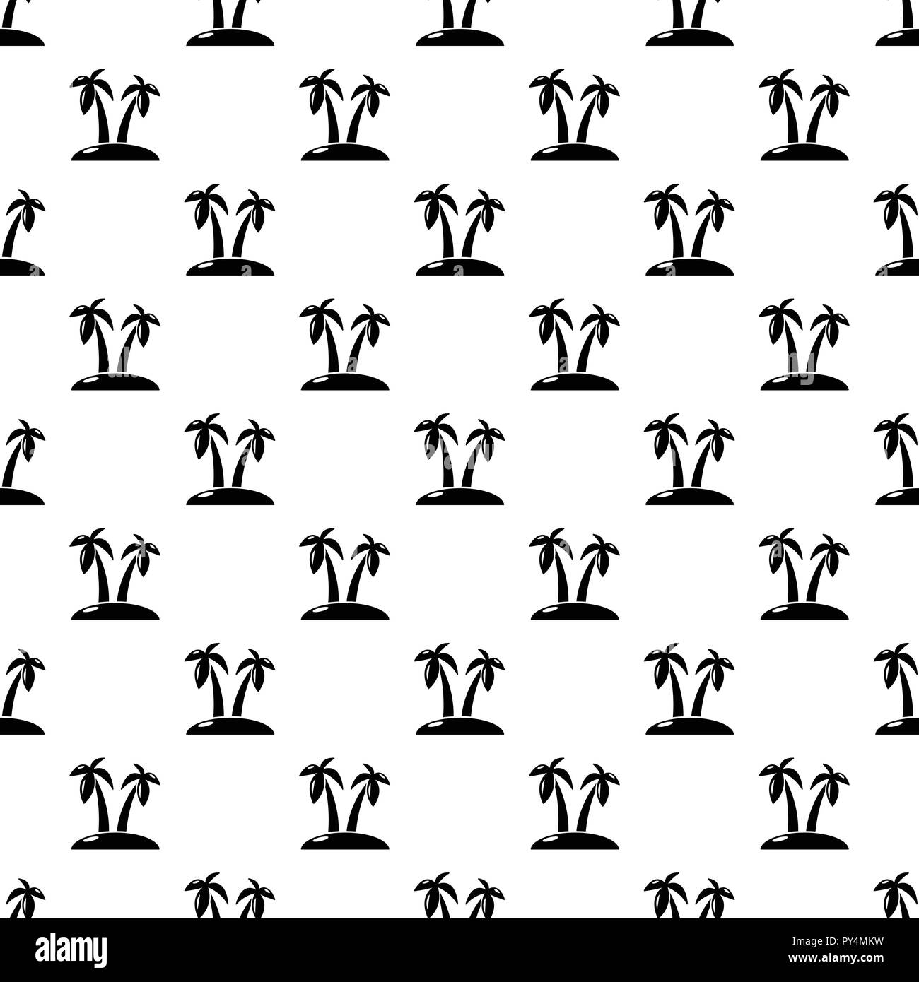 Tropical island pattern vector seamless Stock Vector Image & Art - Alamy