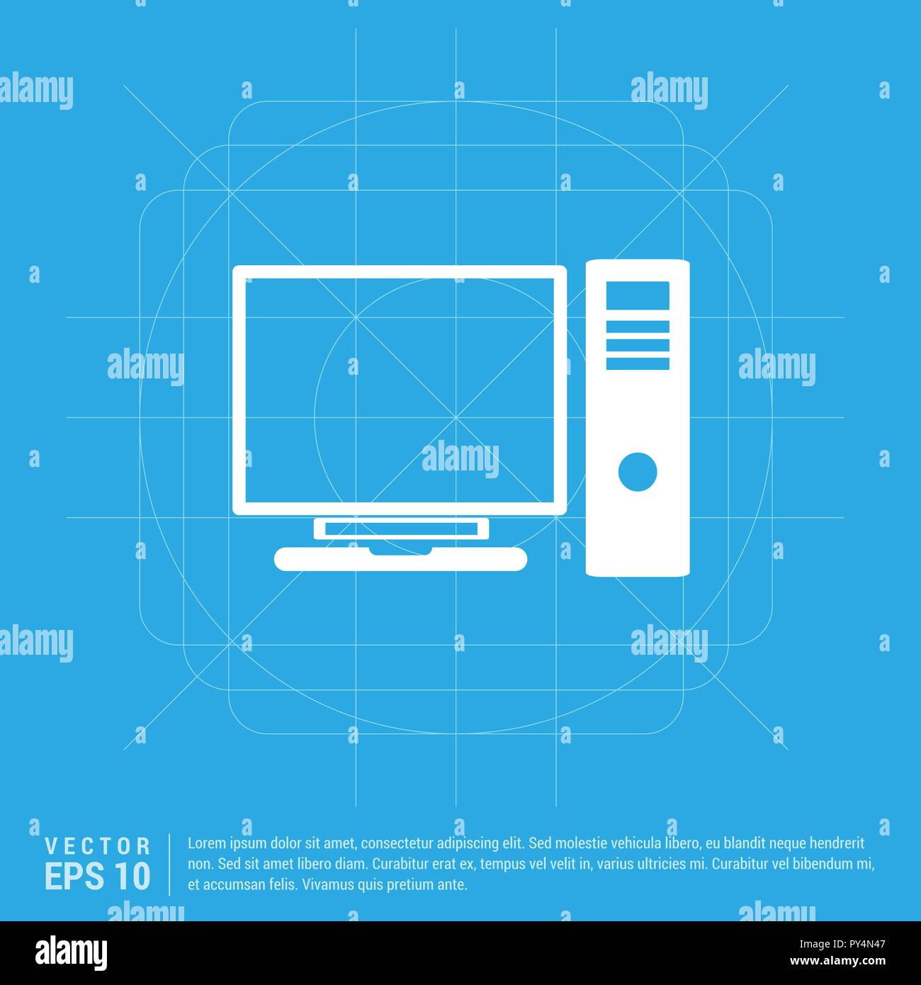 Computer System Icon Stock Vector Image & Art - Alamy