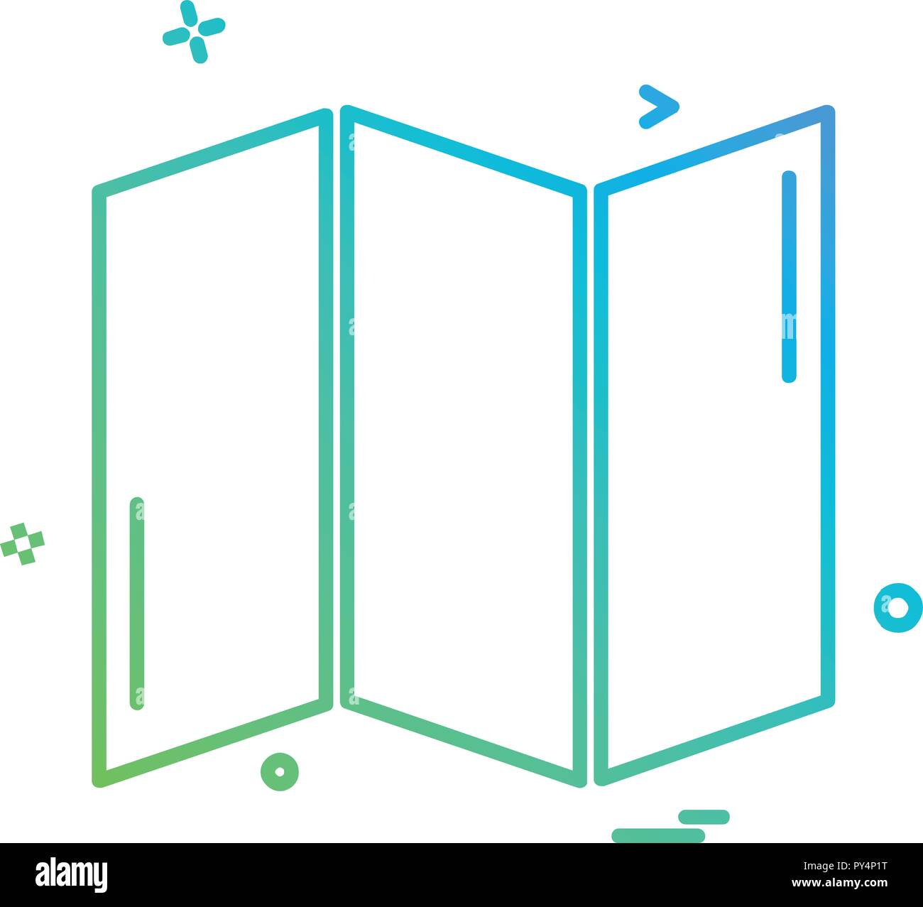 Map icon design vector Stock Vector Image & Art - Alamy