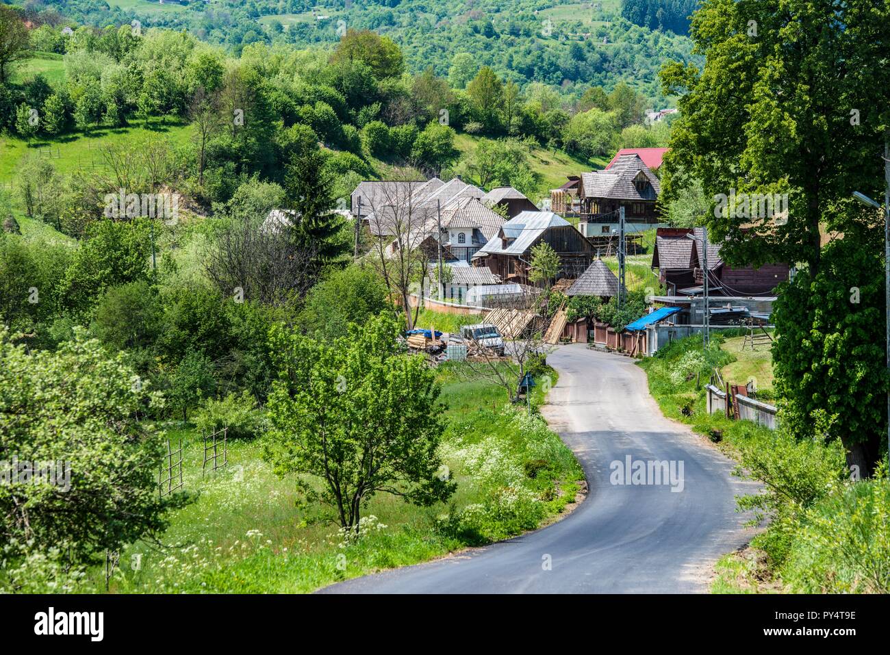Remote Romanian Village