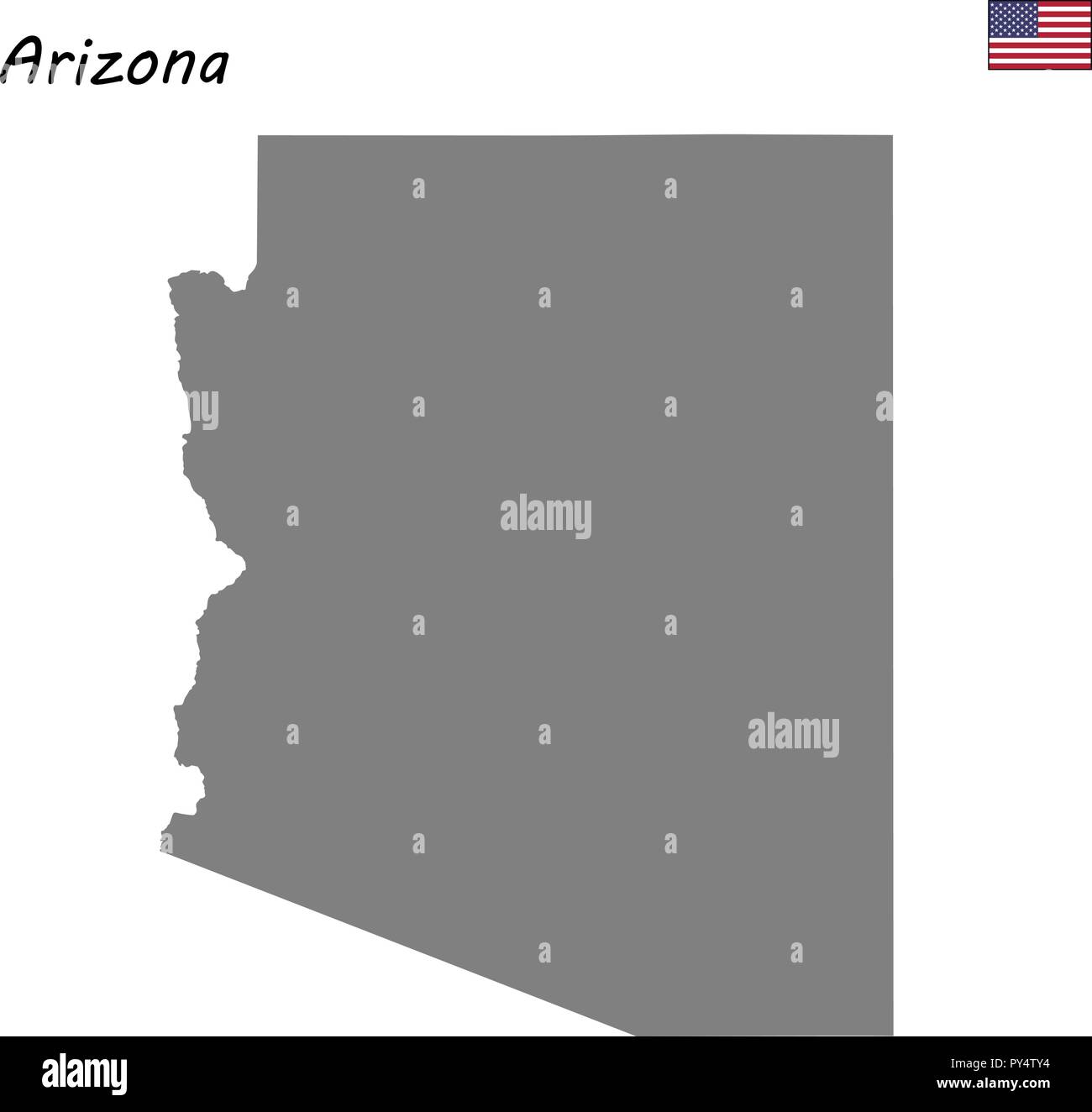 Arizona county map Stock Vector Images - Alamy