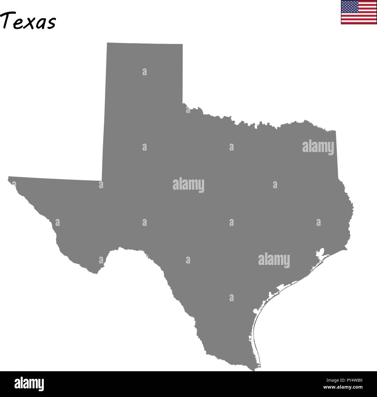 Map of us union states hi-res stock photography and images - Alamy