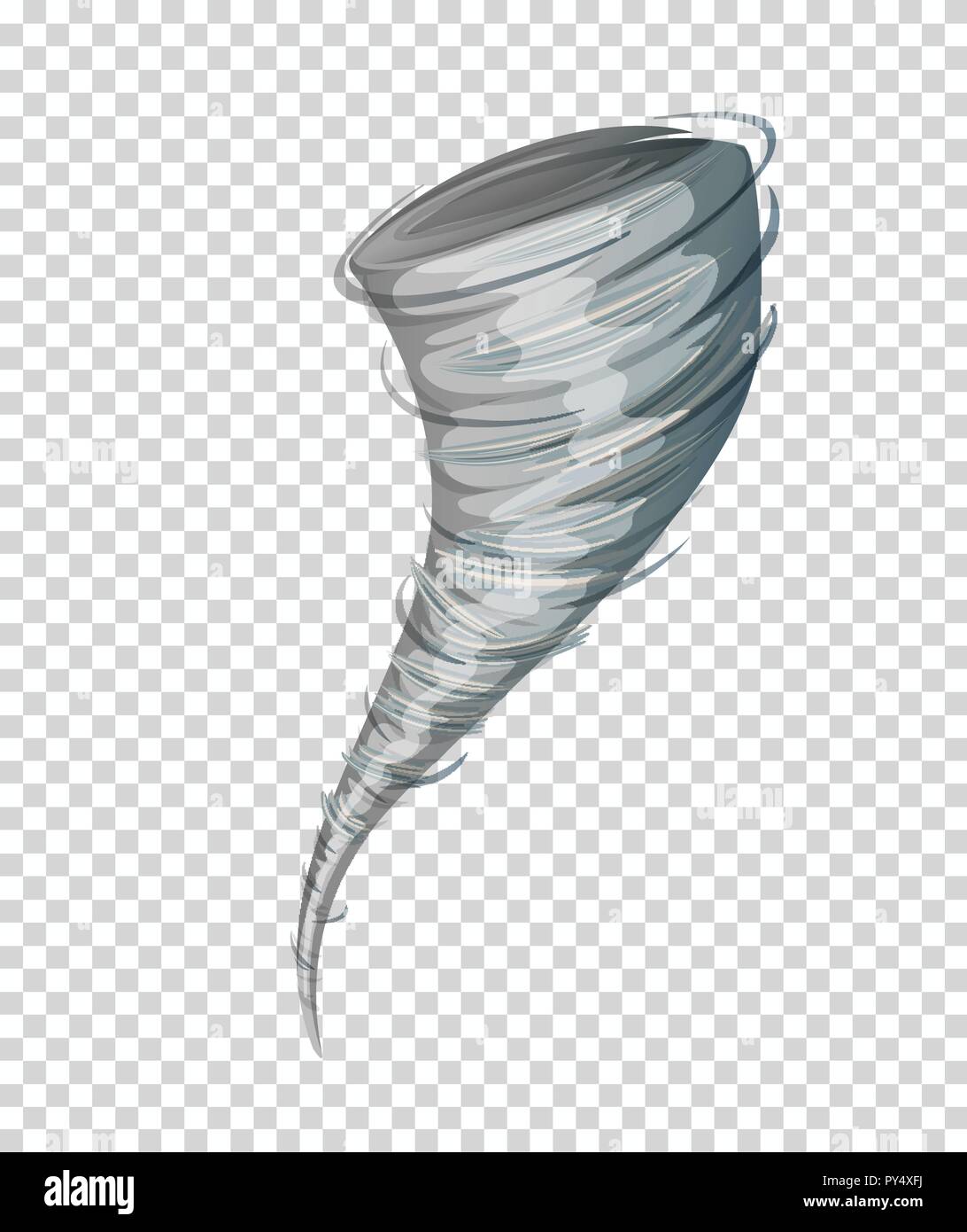 Tornado wind isolated vector illustration Stock Vector Image & Art - Alamy