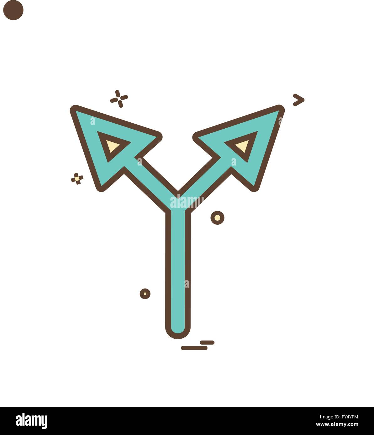 Double pathway Stock Vector Images - Alamy