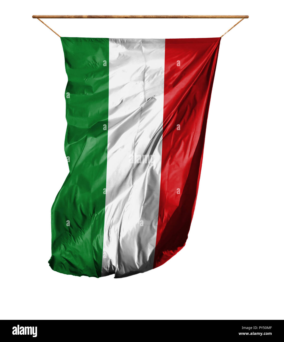 Flag of Hungary. Vertical flag.Isolated on a white background Stock ...