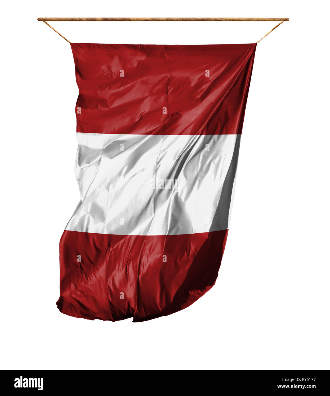 Flag of Peru. Vertical flag.Isolated on a white background Stock Photo ...