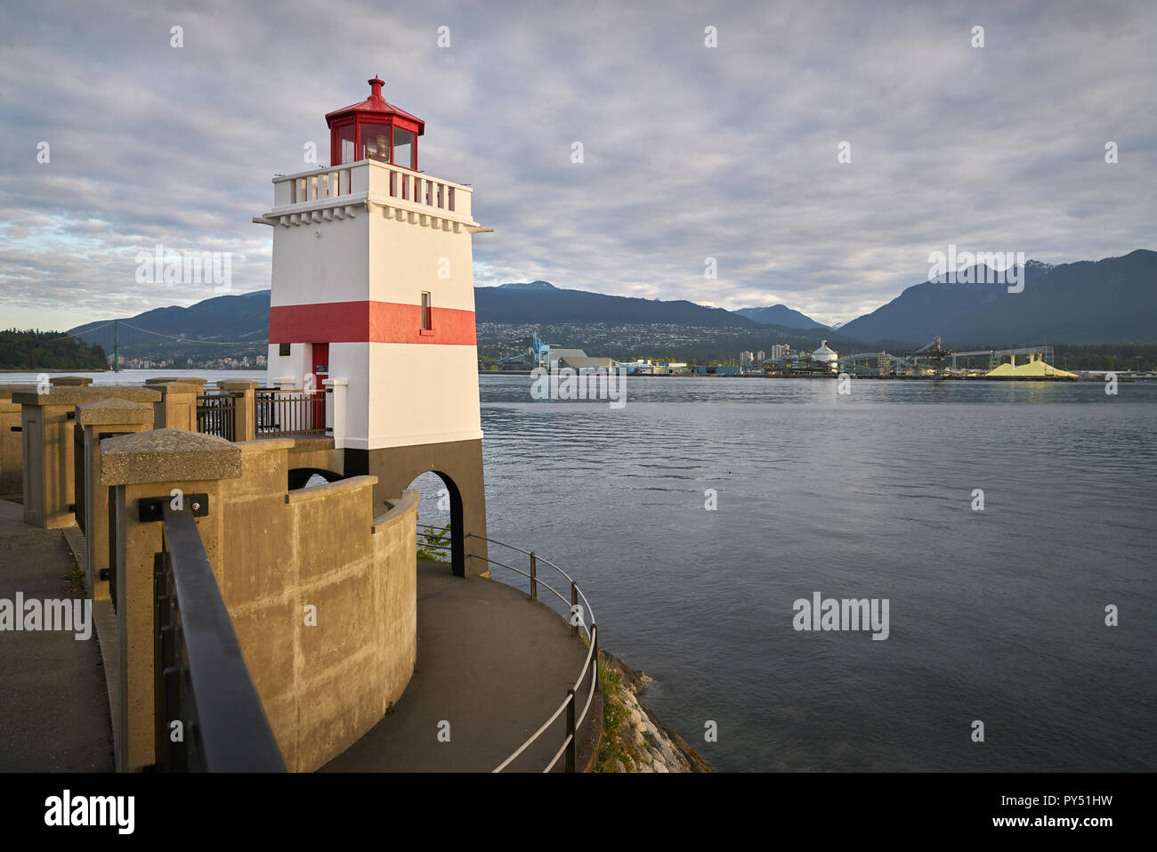Brockton Point Lighthouse, Vancouver. Brockton Point Lighthouse in ...
