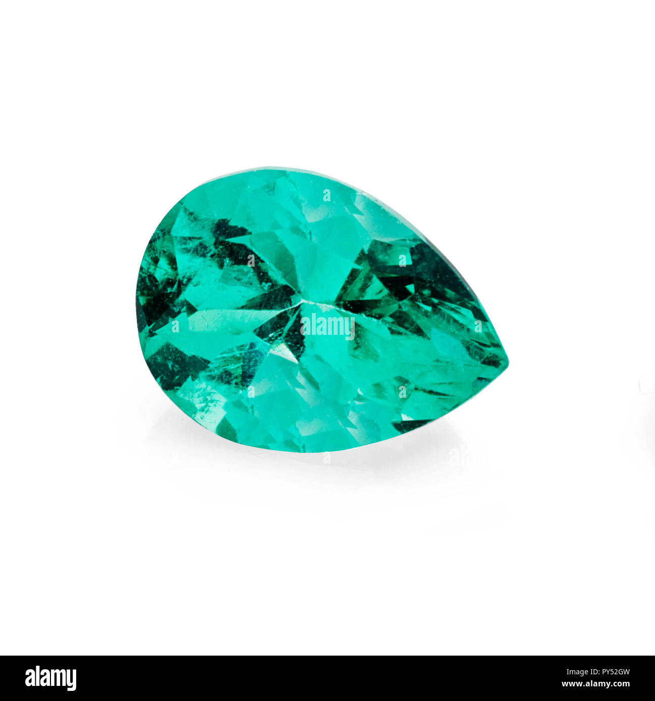 Emerald cut stones Cut Out Stock Images & Pictures - Alamy