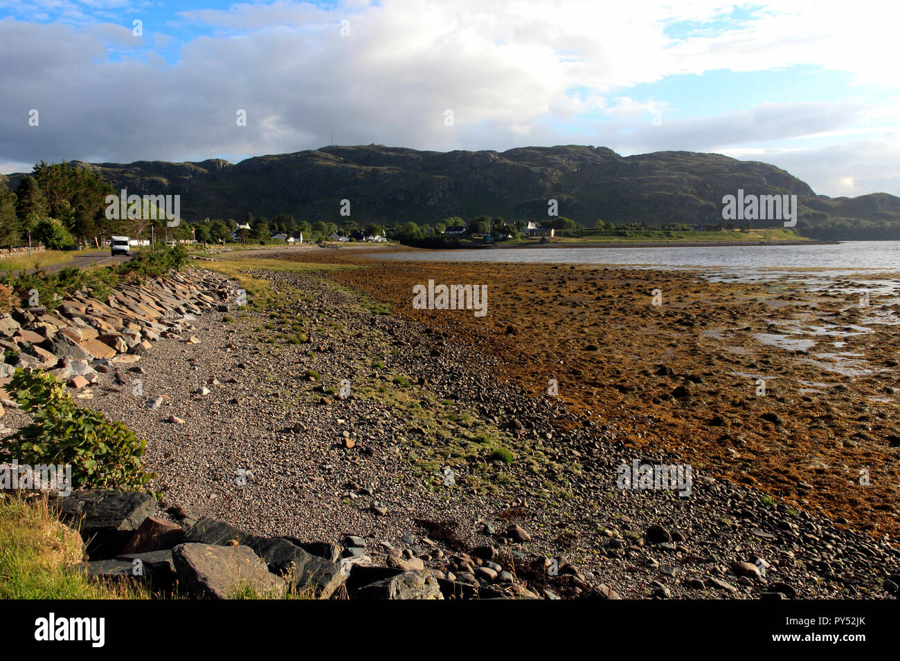 Poolewe village hi-res stock photography and images - Alamy