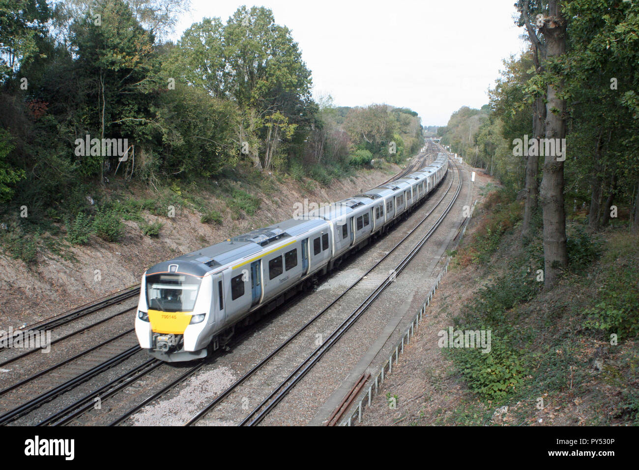 The Brighton Main Line Stock Photo - Alamy